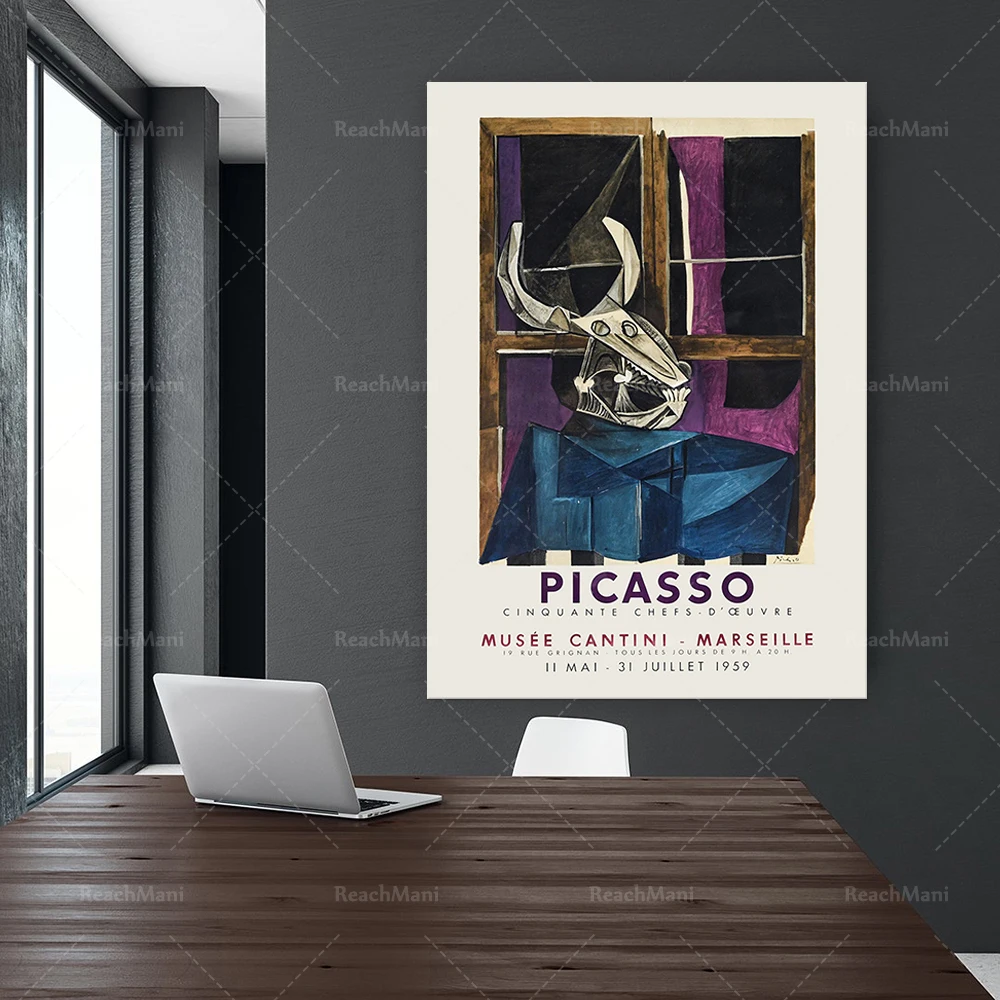 Lithographs Pablo Picasso Original Exhibition Museum Poster Prints Art ...