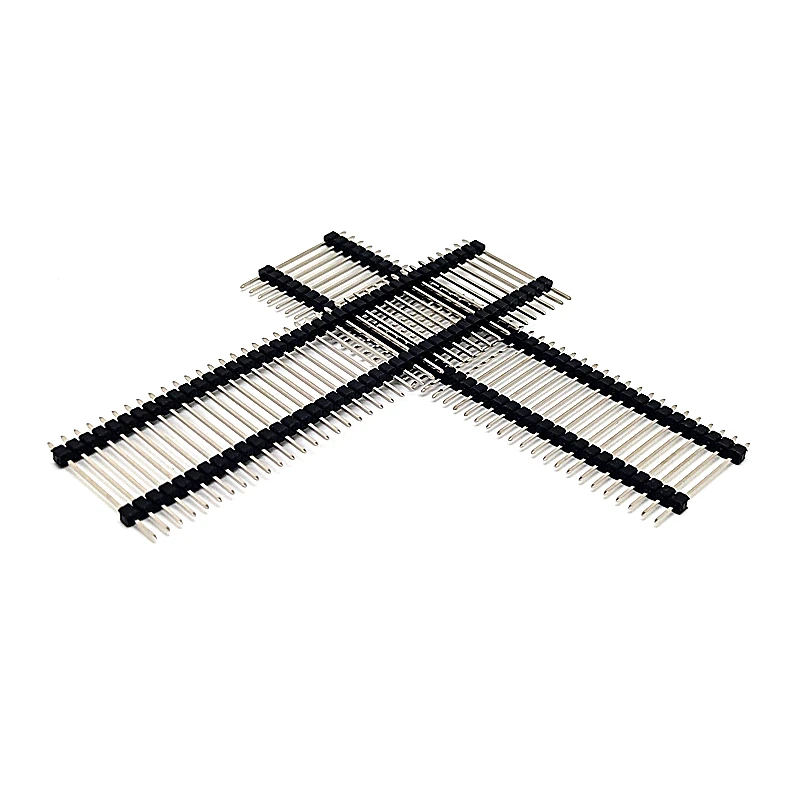 5PCS-40-Pin-1x40-2-Way-Single-Row-Male-2-54-Breakable-Pin-Header ...