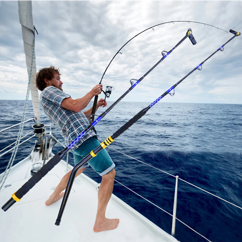CIBO-Saltwater-Offshore-Trolling-Rod-5-6-80lbs-100lbs-130lbs-Bent-Butt ...