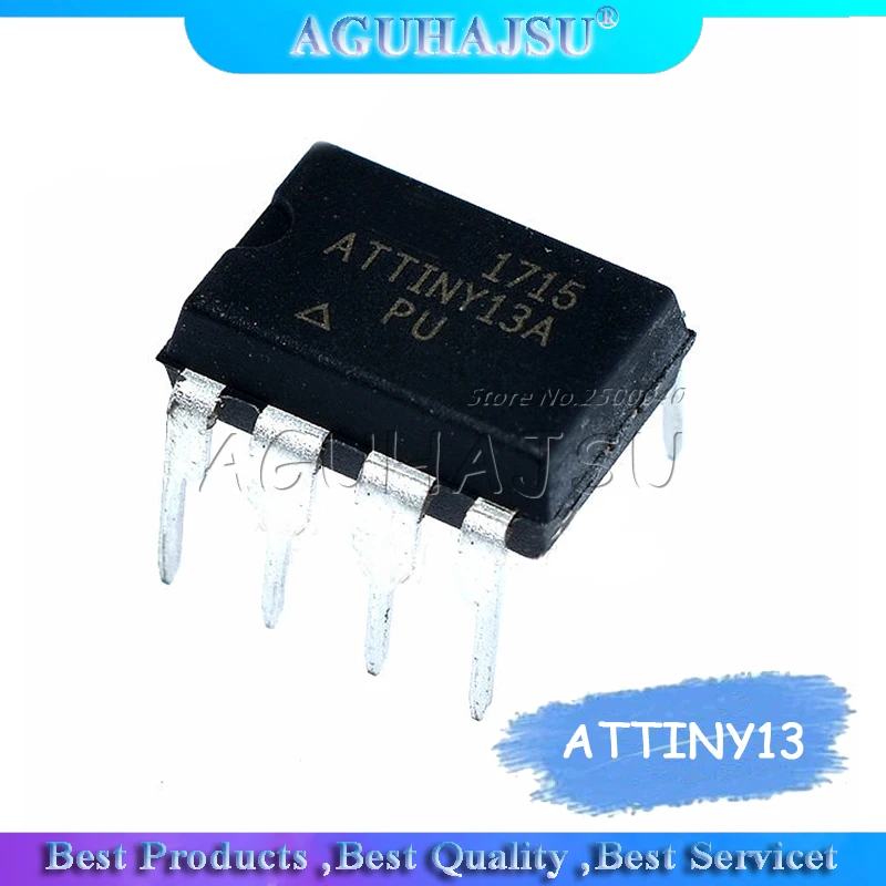 1pcs Attiny13a Attiny13a Pu Attiny13 Dip 8 Avr Microcontrollerintegrated Circuits Aliexpress