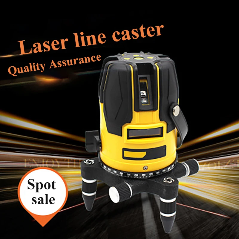 2-Lines-4D-Laser-Level-Device-Level-Self-Leveling-360-Horizontal-And ...