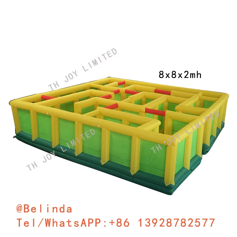 Freies Verschiffen Zu Tür Oxford Stoff Aufblasbare Labyrinth Spiel ...