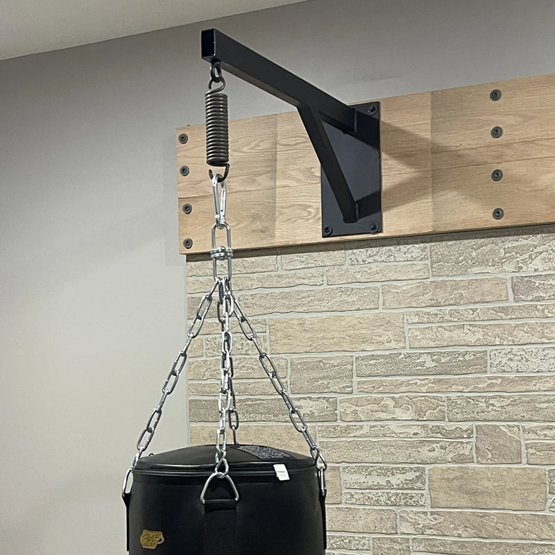 Wall Mount Punching Bag Bracket Heavy Sandbag Steel Hanger Heavy Duty ...