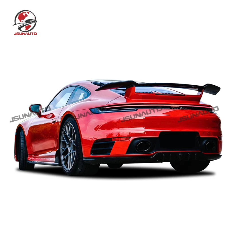For Porsche 911 992 Carrera 2012-2015 AC Style Rear Spoiler Carbon ...