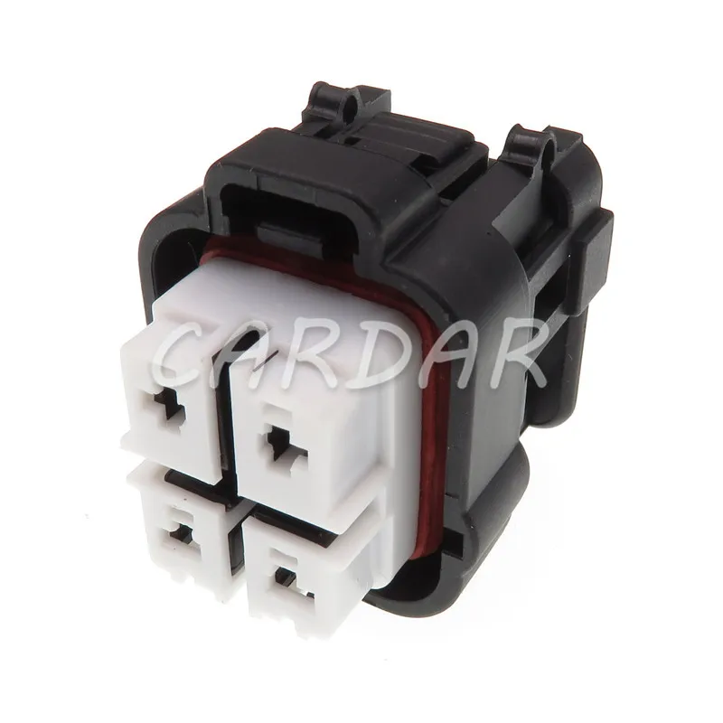 1 Set 4 Pin Automotive Gasoline Pump Plug Socket Electric Fuel Pump ...