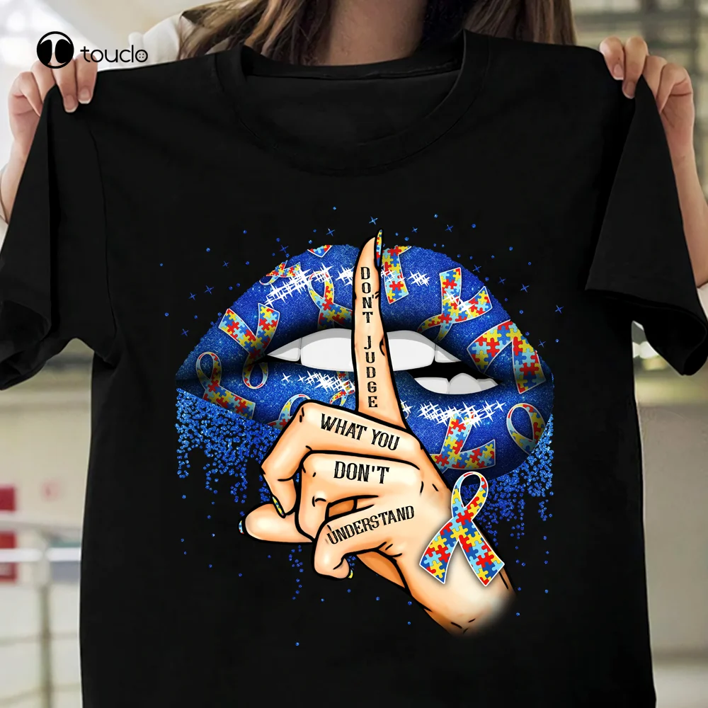 Autism Awareness T shirt Sexy Lip Art Don t Judge Tee Men Women Gift Tee Shirt Unisex T shirts autism-awareness-t-shirt-sexy-lip-art-don-t-judge-tee-men-women-gift-tee-shirt-unisex-t-shirts