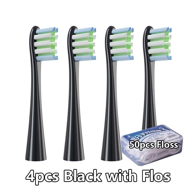 Brosses à dents,Têtes de brosse de rechange Oclean X-X PRO-Z1-F1-One ...