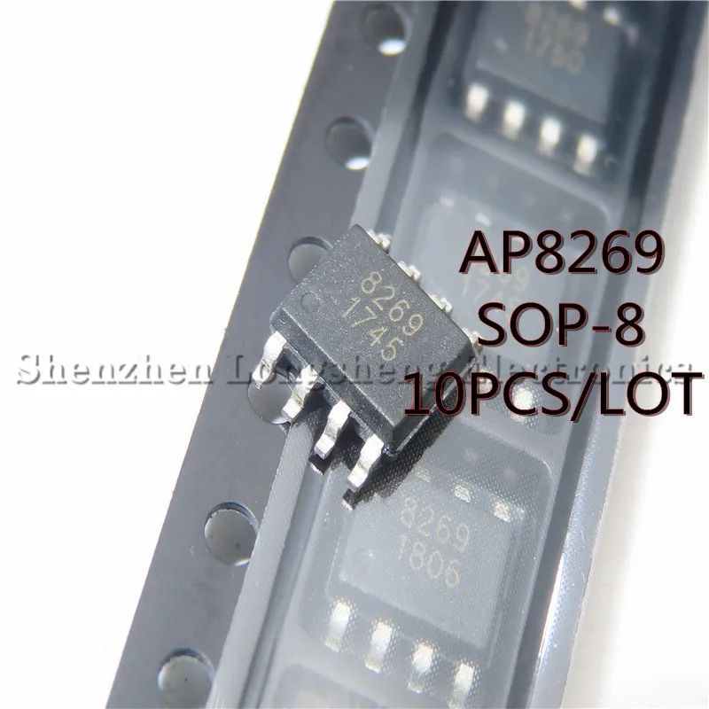 10pcs/lot 8269 Ap8269 Sop-8 Smd Pwm Power Controller Ic Chip New In Stock Original - Integrated ...