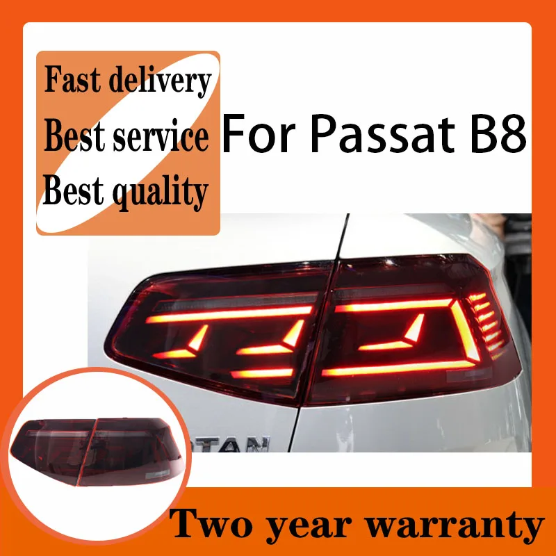 For-VW-Passat-B8-Tail-Lights-2017-2019-Passat-LED-Tail-Lamp-LED-DRL ...