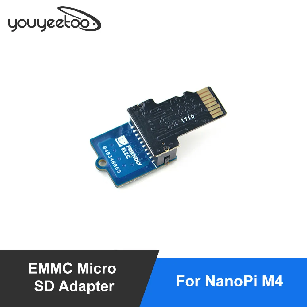 FriendlyELEC EMMC Micro SD Adapter for NanoPi M4 EMMC Module Heat Sink