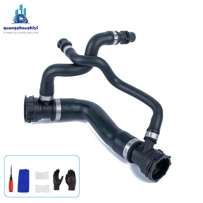 Bmw 시리즈 물 파이프 냉각 파이프 라디에이터 호스 교체 고무 17127546064 도구 키트와 자동차 부품|라디에이터 ...