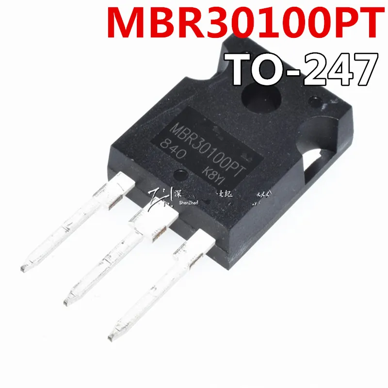 5pcs/lot Mbr30100pt Mbr30100 Schottky Diode 30100pt To-3p 30a 100v To ...