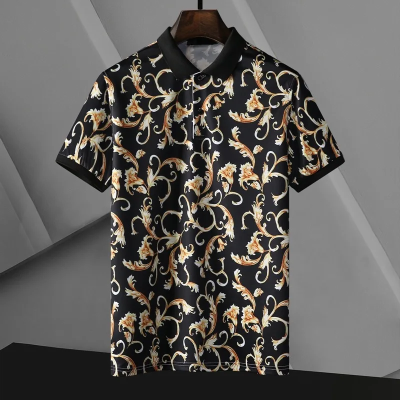 Gold Polo Shirts Mens | Polo Shirt Man Gold | Cotton Polo Shirts | Gold ...