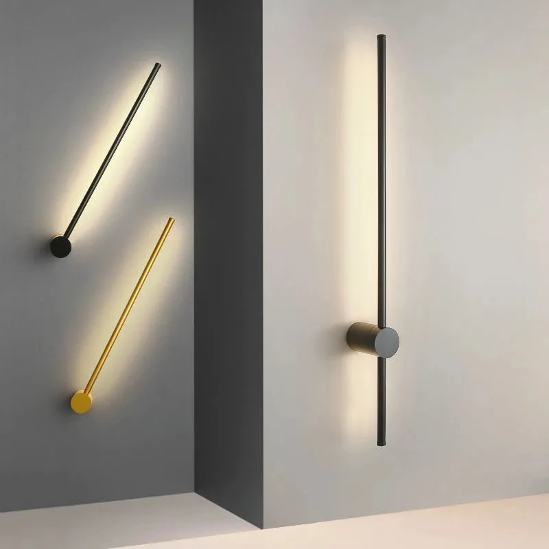 Nordic Minimalist Led Wall Lamp Decor For Home Bedroom Living Room ...