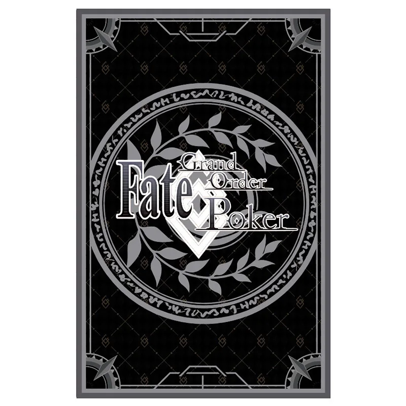 2019 New Table Game Fate Cartoon Poker Cards Anime Fate Grand Order ...