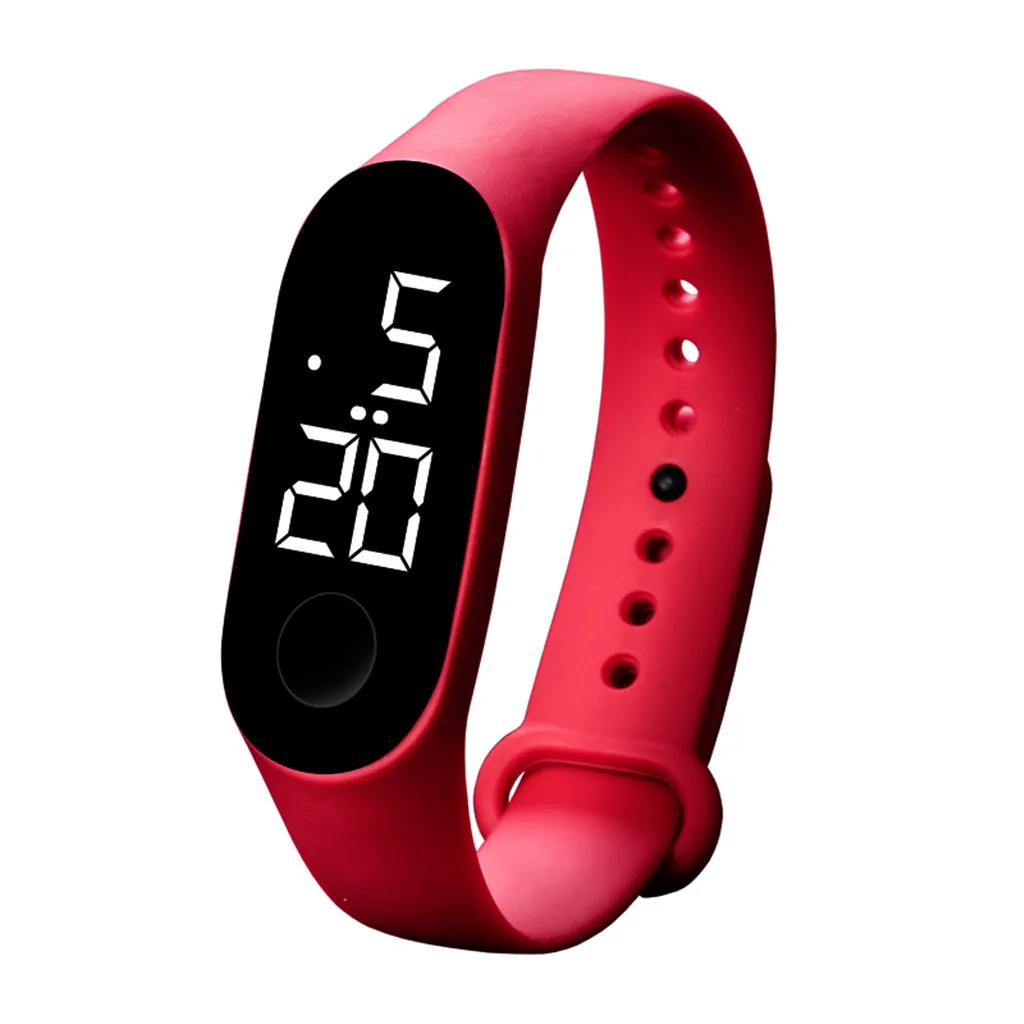 Цифровые женские часы montre sport femme светодиодный электронные ...