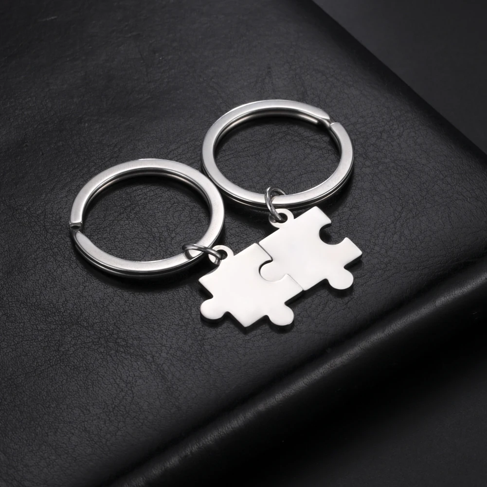 My-Shape-Jigsaw-Puzzle-Keychain-for-Men-Women-Lovers-Stainless-Steel ...