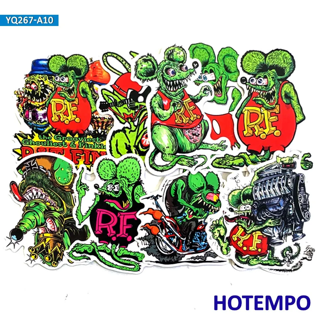 Sticker Rat Fink Original | Stickers Mouse F Rat | Rat Fink Skateboard ...