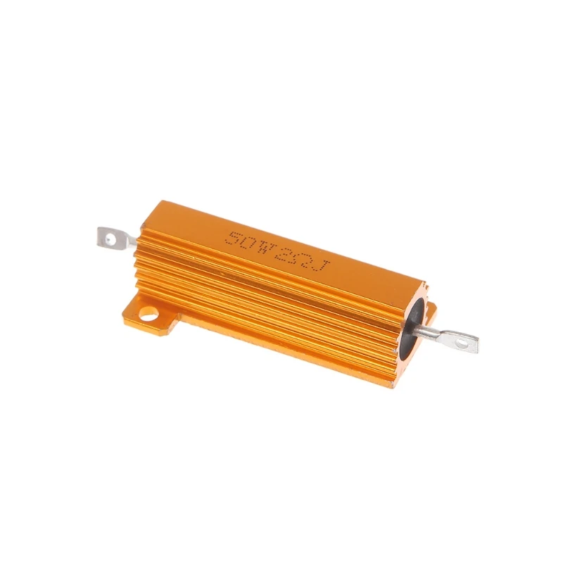 50W-Shell-Power-Aluminum-Housed-Case-Wirewound-Resistor-0-5-1-2-4-6-8 ...