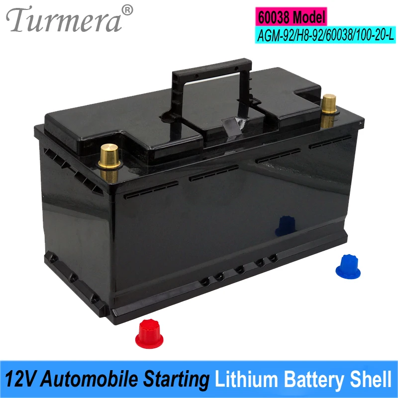 Turmera 12V Car Battery Box Automobile Starting Lithium Batteries Shell ...