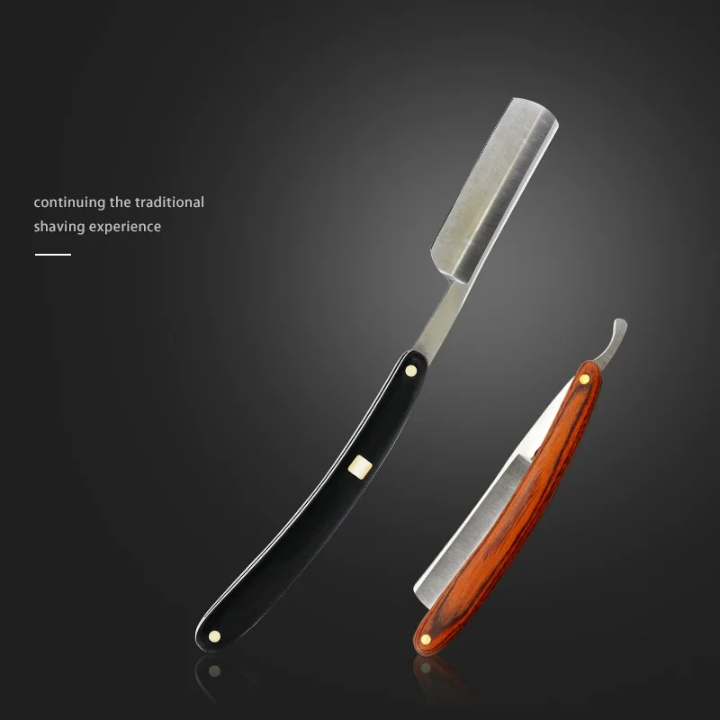 Senior Wood Handle Blade Shaving Razors Professional Barber Shaver ...