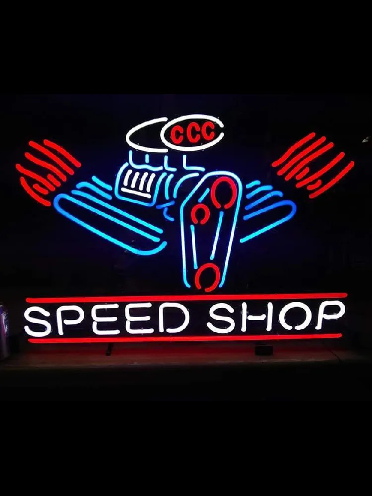 Speed Shop Sign