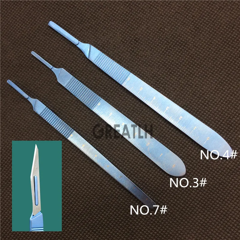 Titanium Ophthalmic Bard-parker Blade Handle Surgery Tool Micro ...