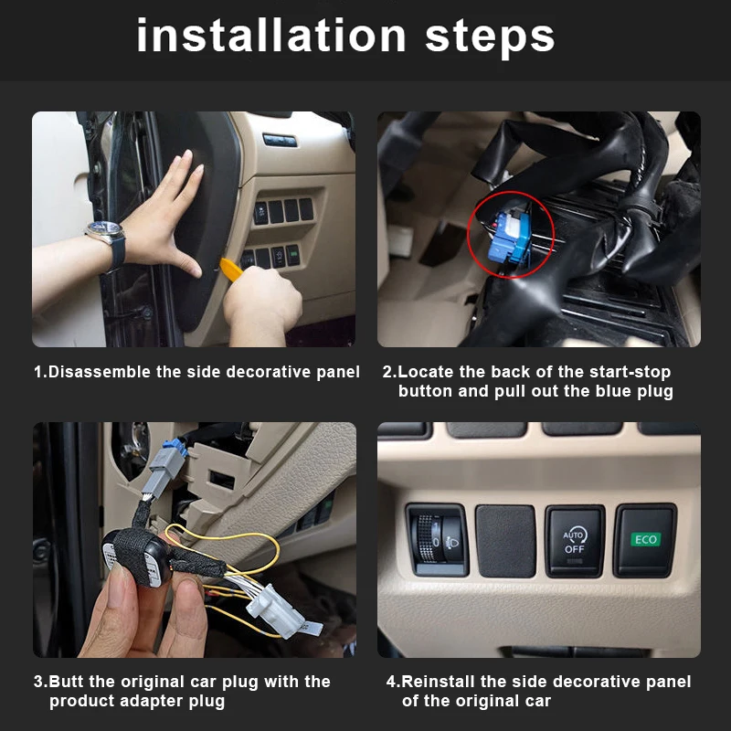 Car Start-Stop Close Module Starters For Nissan QASHQAI J11 2014-2021 ...