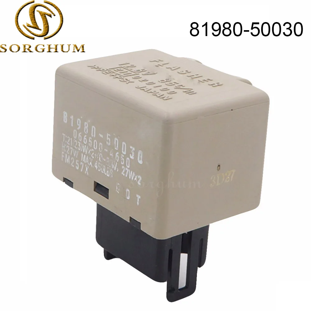 81980-50030 066500-4650 8-pin Electronic Flasher Relay For Toyota/lexus ...