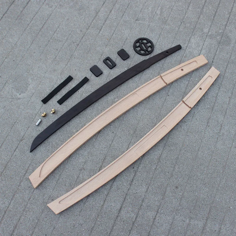 Samurai-Wood-Katana-Sword-Kits-DIY-Como-Fazer-uma-Espada-Katana ...