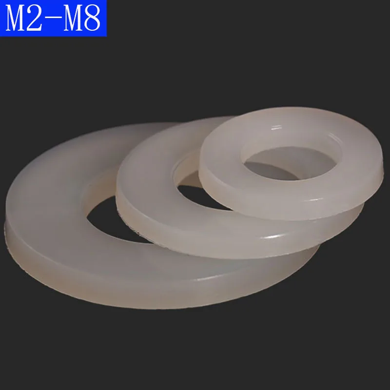 M2-M2-5-M3-M4-M5-M6-M8-White-Nylon-Penny-Washers-Fit-Bolts-Screws ...