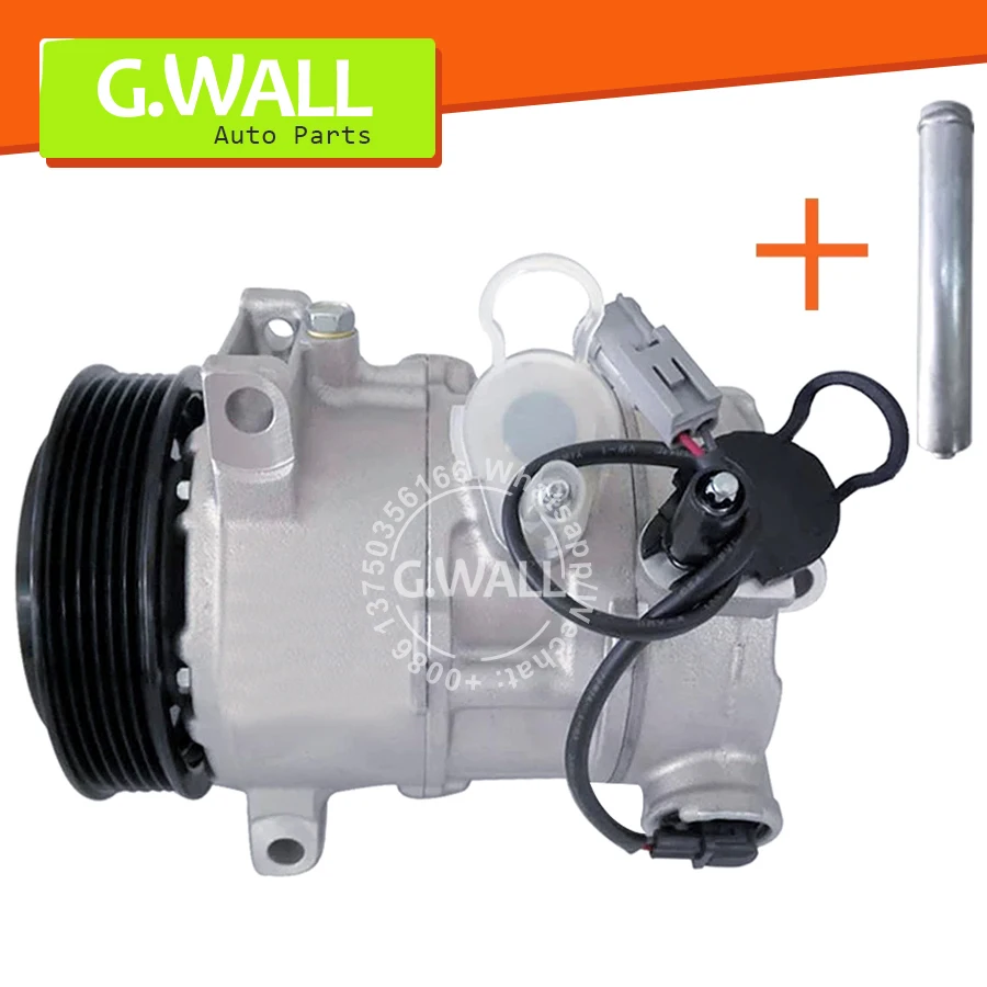 6seu16c Auto Compressor W/ Drier For Dodge Caliber Jeep Compass Patriot ...