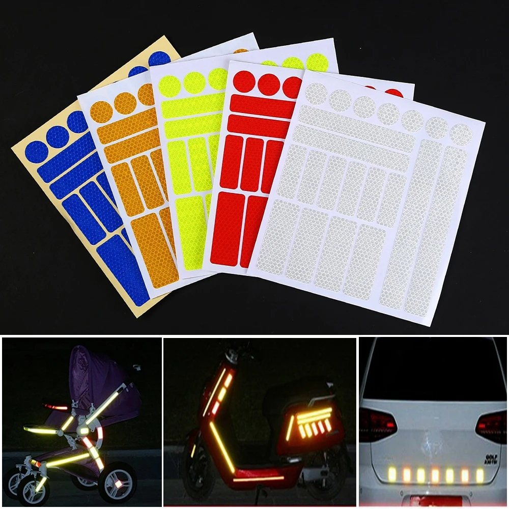 MTB-Bike-Reflective-Stickers-Fluorescent-Motorcycle-Bicycle-Reflector ...