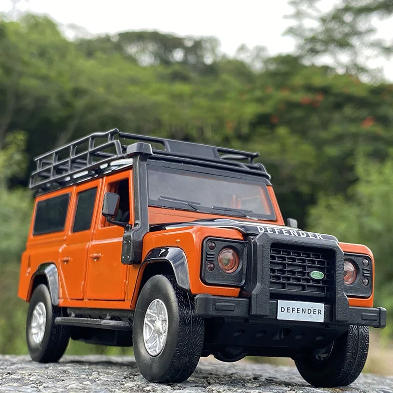1:32 Land Rover Defender Alloy Car Model Diecasts Metal Toy Off-road ...