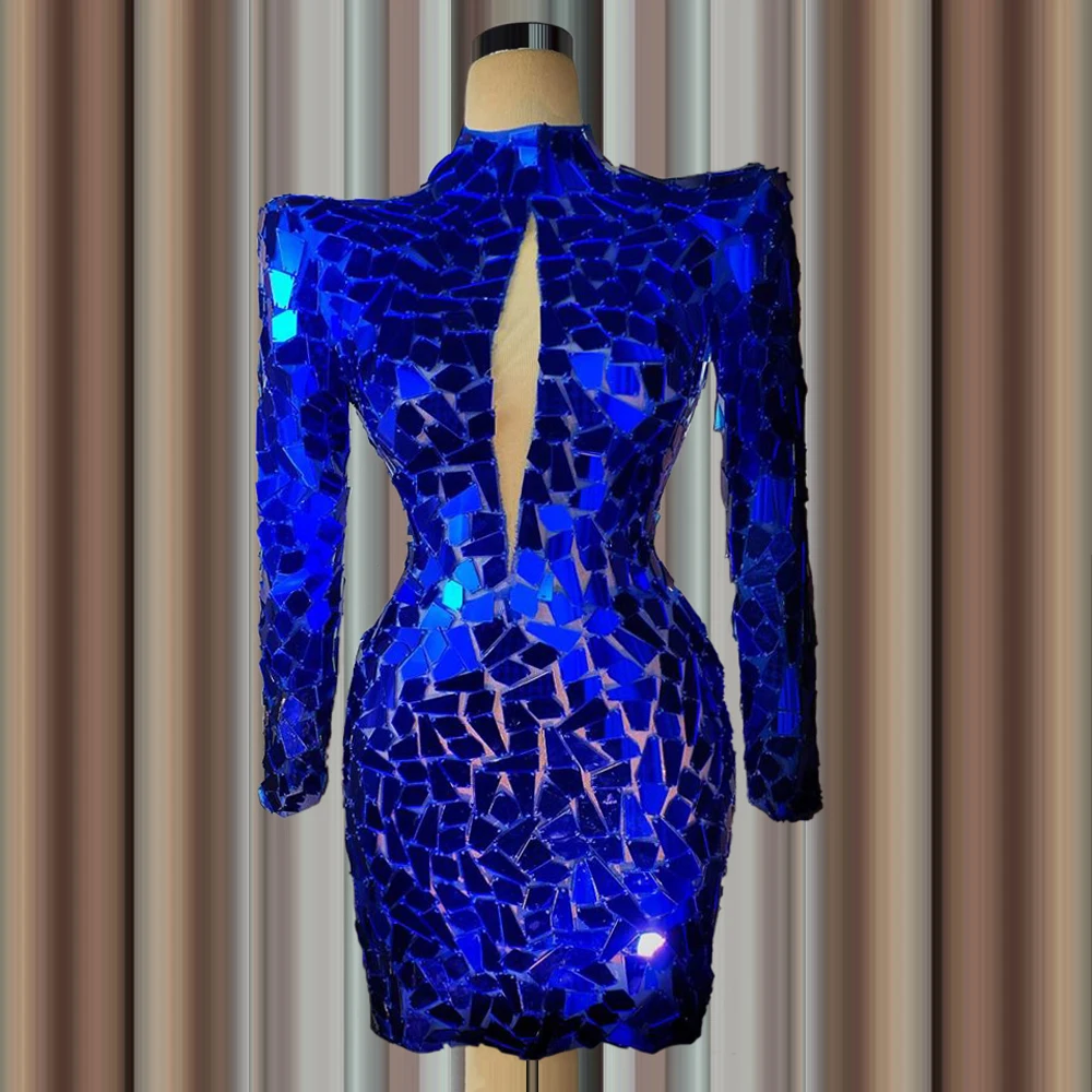 Royal Blue Club Dress