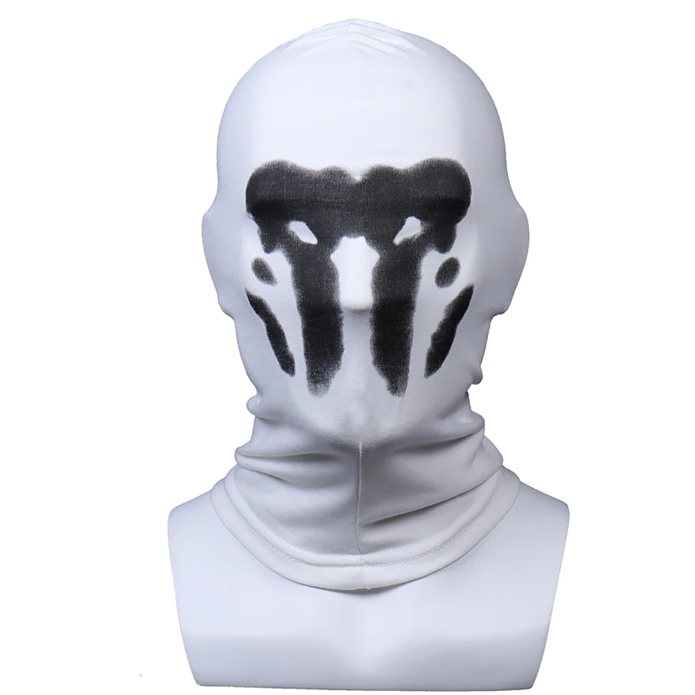 Superhero Rorschach Inkblot Cosplay Face Mask - AllCosplay.com