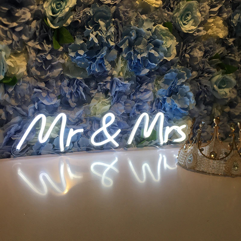 Wedding-Led-Neon-Sign-Light-Mr-Mrs-Party-Bride-To-Be-Propose-Lovers ...
