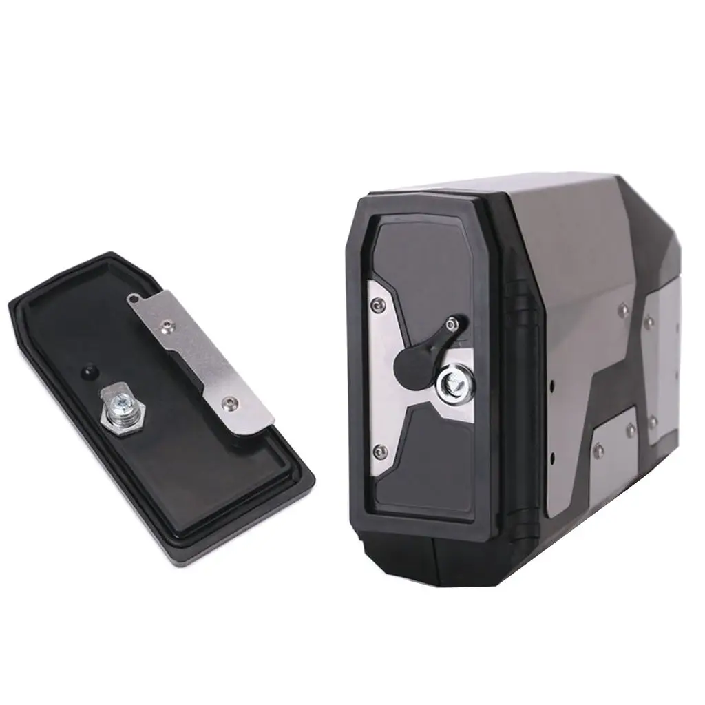 Motorcycle Saddle Bag Side Case Cargo Tail Box Rear Luggage Box for BMW ...