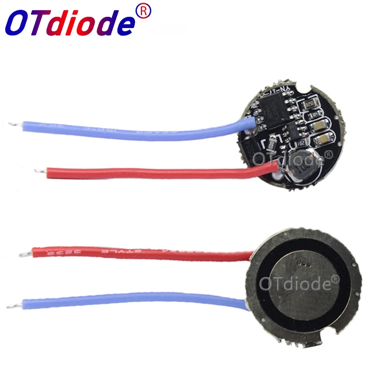 10PCS-3W-LED-driver-16mm-3-7-12V-DC-1Mode-LED-Flashlight-Driver-for-XRE ...