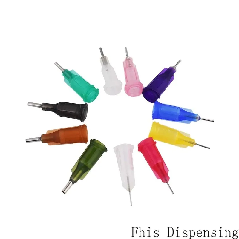 0.25 Inch Epoxy Resin Blunt Needle Dispense Tips 14g-27g Pack Of 110 ...
