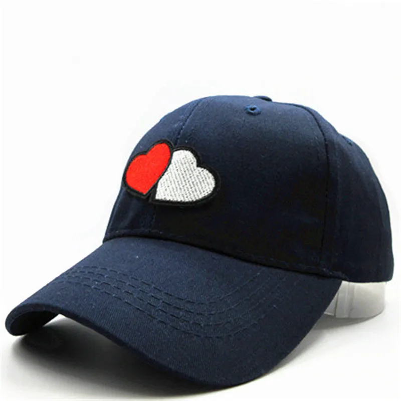 Double-love-embroidery-Baseball-Cap-hip-hop-cap-Adjustable-Snapback ...