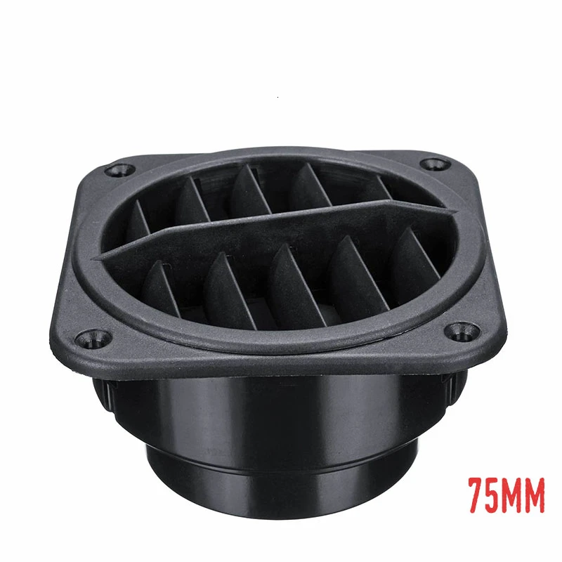 75mm / 60mmcar Air Vent Outlet Flat Diesel Heater Air Heater Ducting ...