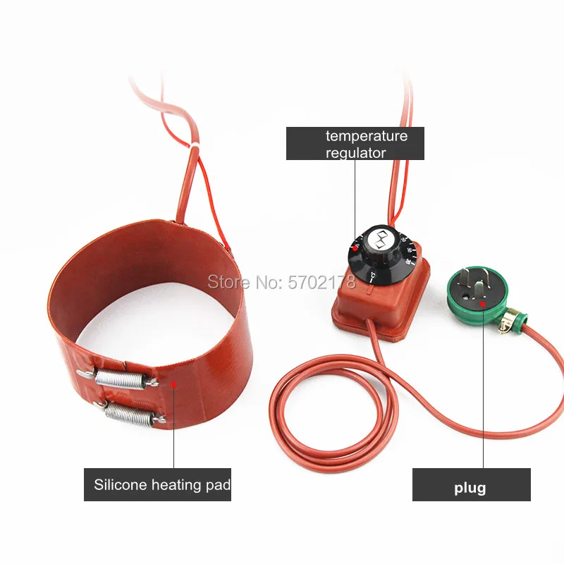 Silicone heating plate temperature control heating thermostat control ...