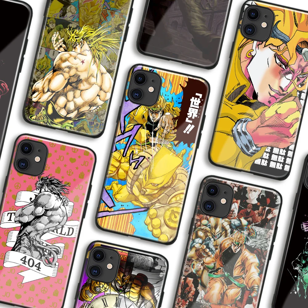 JoJo's Bizarre DIO Manga Phone Cases For IPhone 11 12 Mini Pro XS Max ...