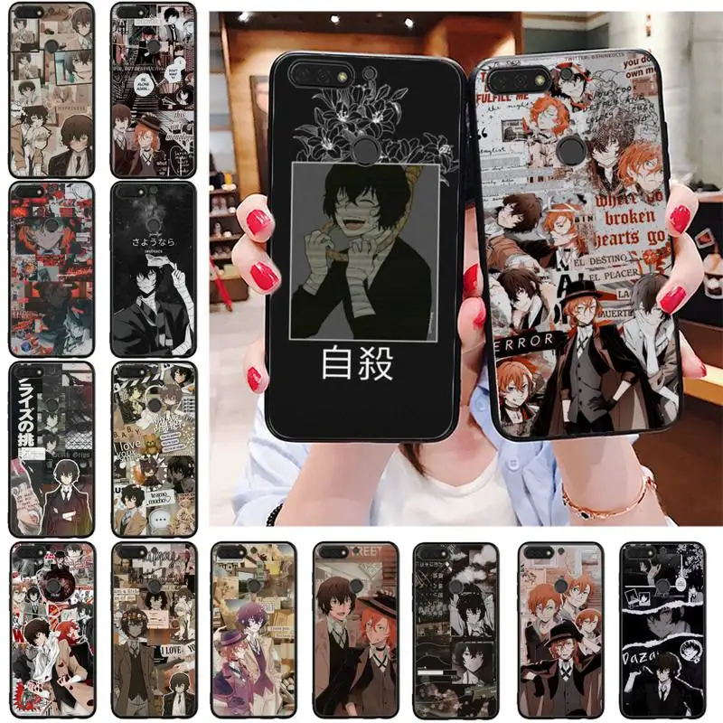 Anime Bungou Stray Dogs Dazai Osamu Phone Case For Huawei Honor 10X ...