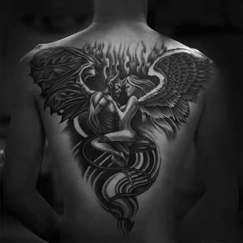 Angel Demon Tattoo Designs