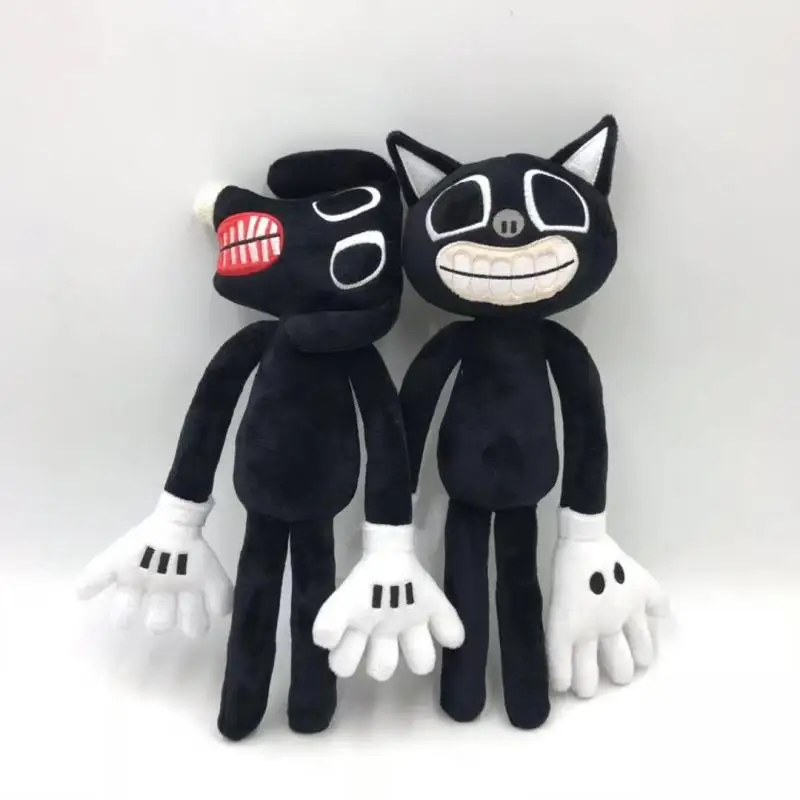 2022-New-Arrival-Siren-Head-Plush-Toy-Black-Cartoon-Cat-Stuffed-Doll ...