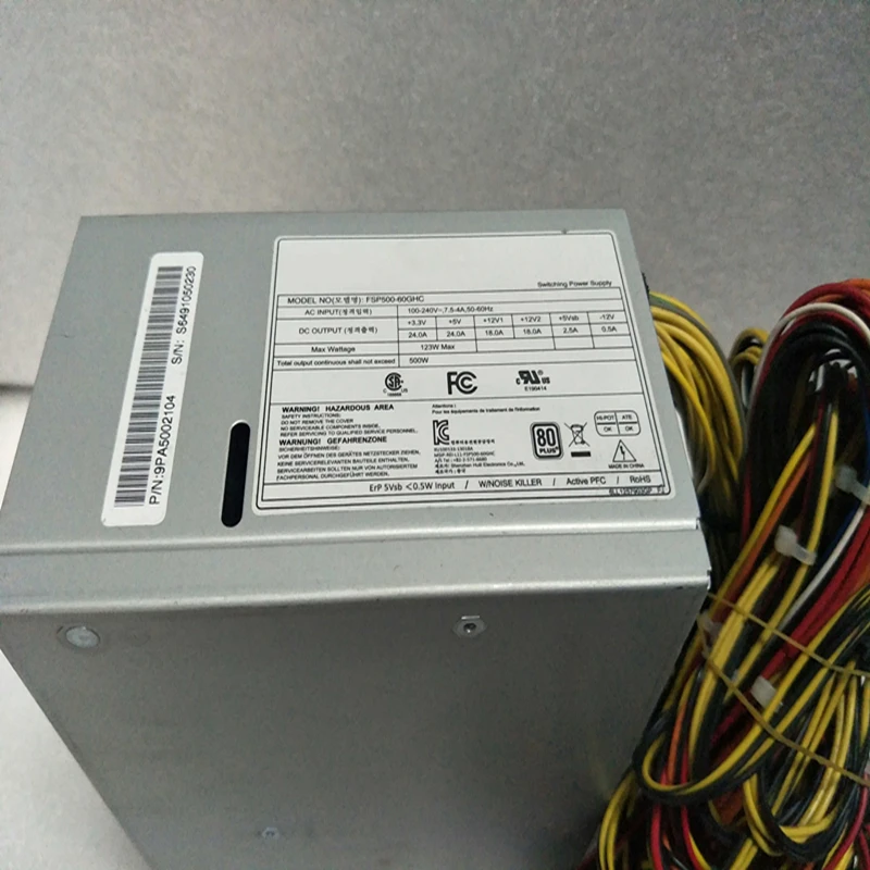 Original PSU For FSP 500W Switching Power Supply FSP500-60GHC FSP500 ...