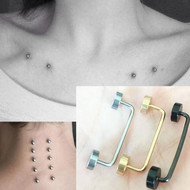 Clavicle Surface Piercing