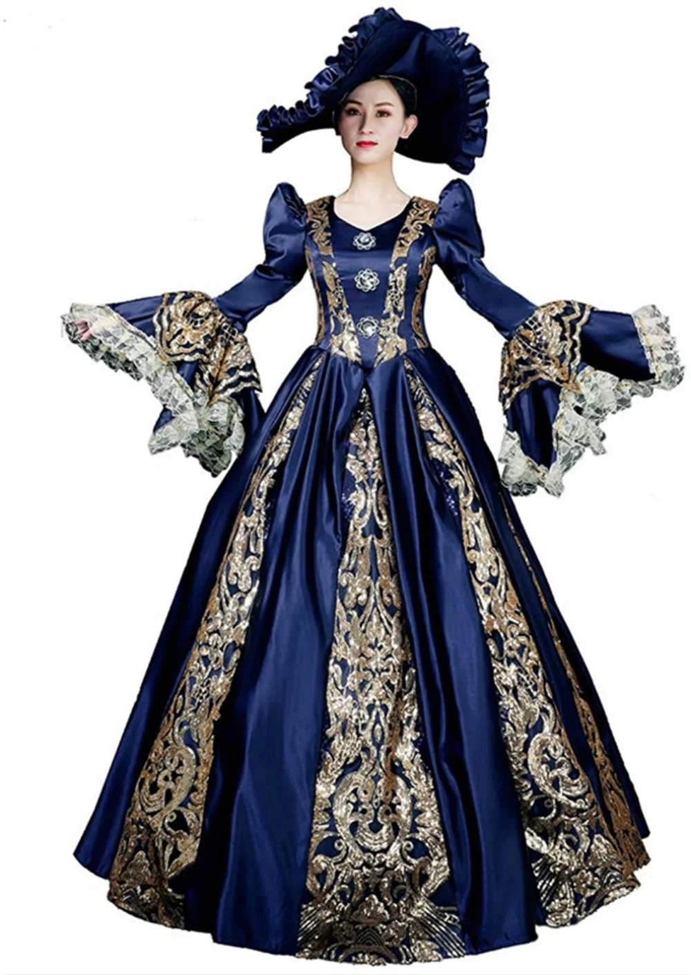 Kemao 18th Century Rococo Baroque Marie Antoinette Ball Dresses Prom ...